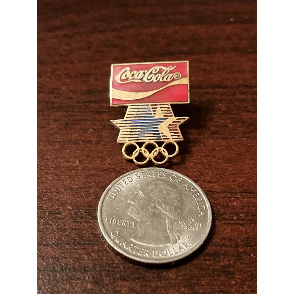 Accessories | 1984 Los Angeles Olympics Team Usa Cocacola Coke Lapel ...